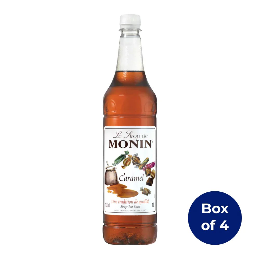 SYRUPS & TOPPINGS - MONIN CARAMEL SYRUP (1L) - Company Name - Markris ...