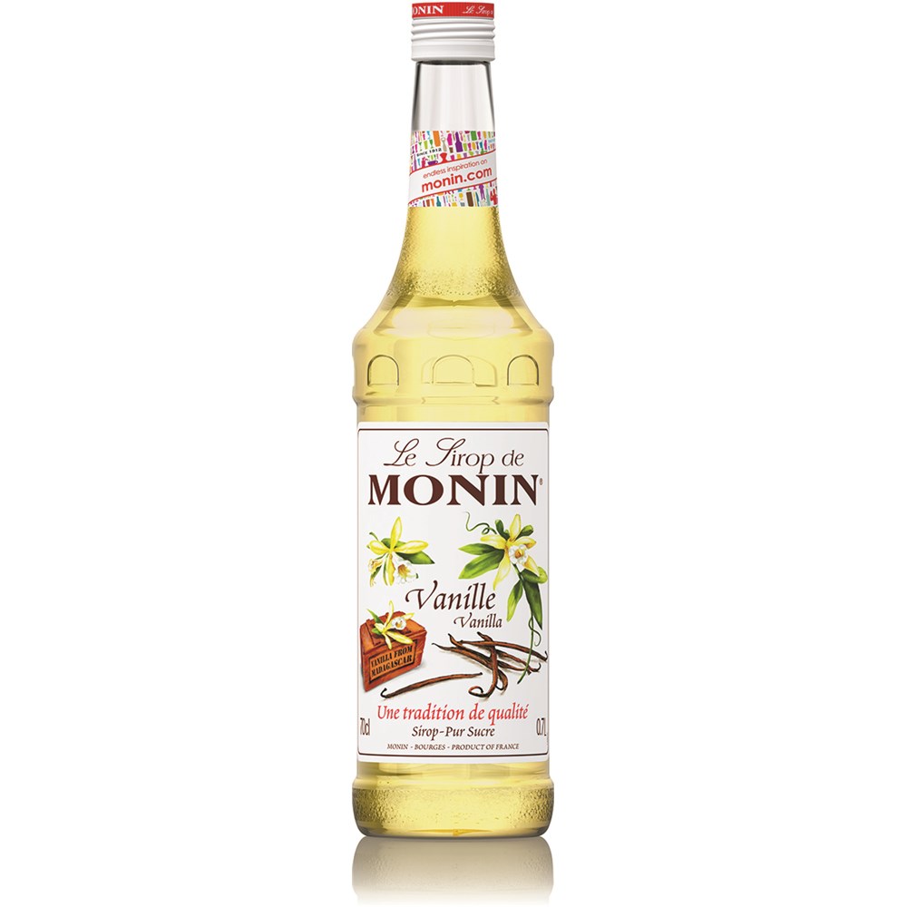 SYRUPS & TOPPINGS - MONIN VANILLA SYRUP (700ML) - Company Name ...